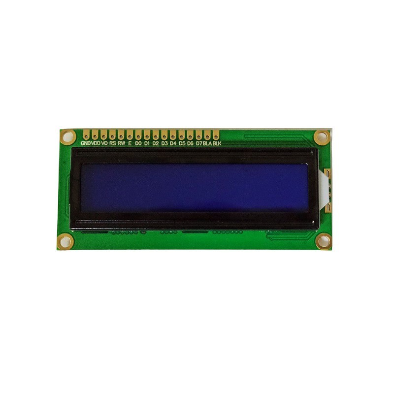 خرید LCD ال سی دی کاراکتری 2x16 با بک لایت 2*16 | مناسبترین قیمت